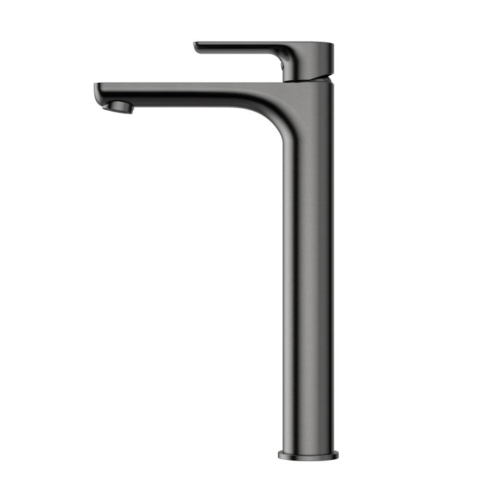 Nova High Rise Basin Mixer | Gun Metal Tapware | Fahm Bathroom ...