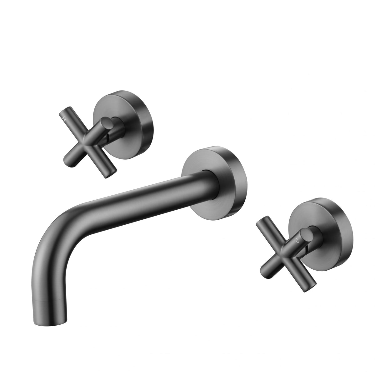 Ryker Bath Set Gun Metal – Fahmbathroom